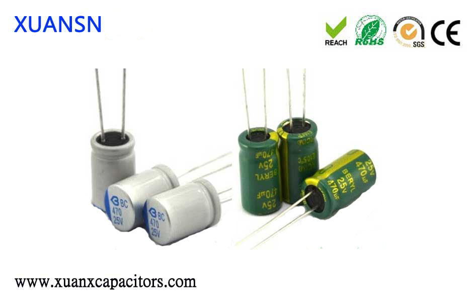 Combines the advantages of solid-state and electrolytic capacitor