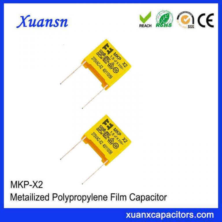 Safety X2 capacitor 155K275VAC environmental protection capacitor