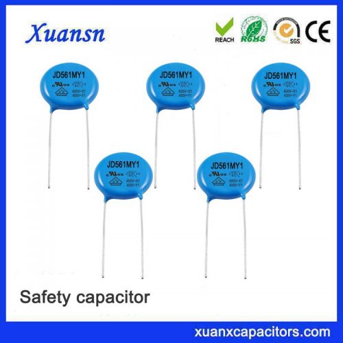 High quality safety capacitor Y type 561M Y5U material