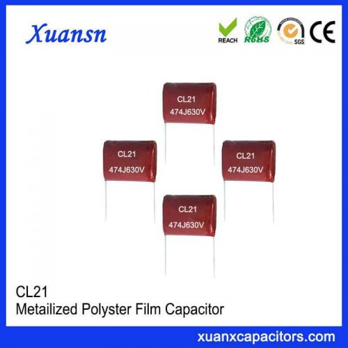 Capacitor 630V/474J CL21 capacitor Made in China