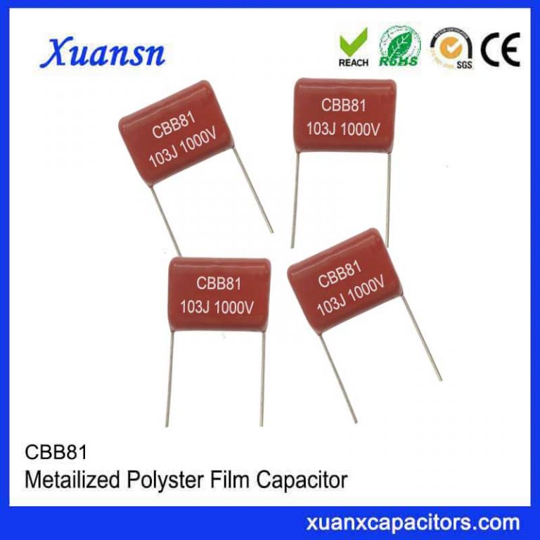 CBB81 polypropylene film capacitor 1000V color TV special Wholesale