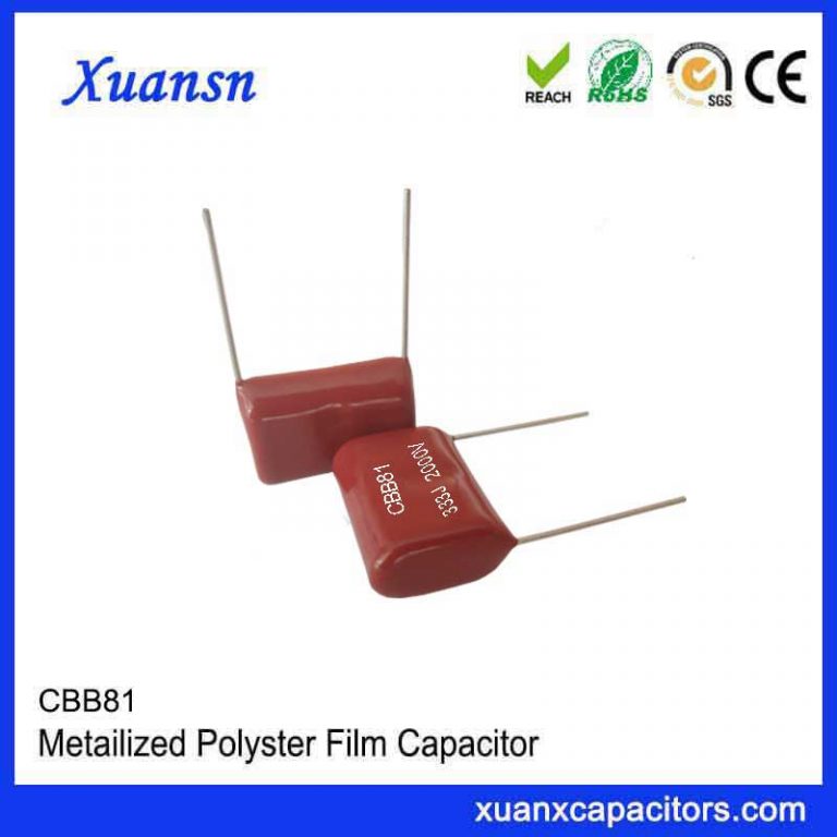 cbb81 333j 2000v polypropylene film capacitor supplier