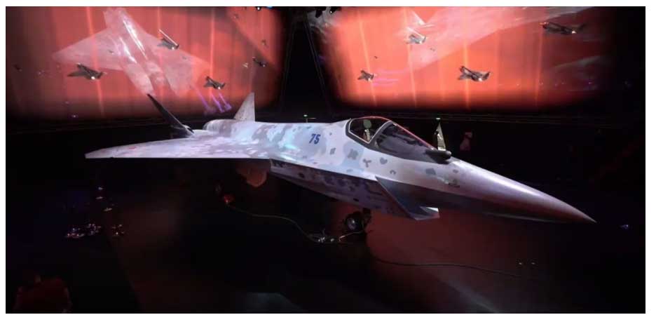 New Russian stealth fighter unveiledNew Russian stealth fighter unveiled