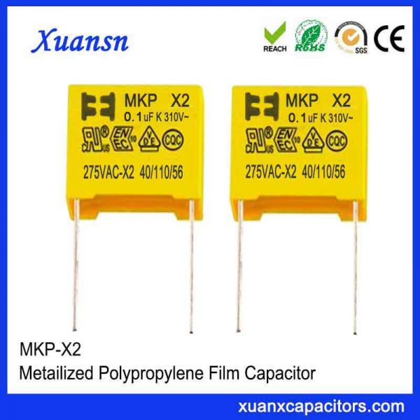 0.1 uf x2 capacitor chinese manufacturer
