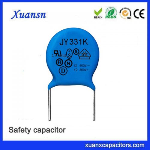 AC safety capacitor 331K 300VAC manufacturer
