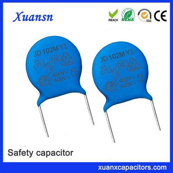 x capacitor y capacitor 102M 400VAC factory Outlet