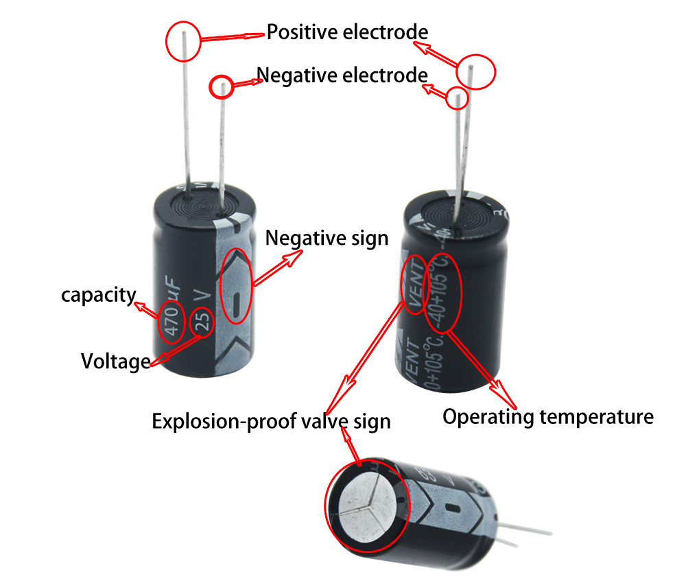 Non Polarised 25V 1000UF Electrolytic Capacitor,customized service