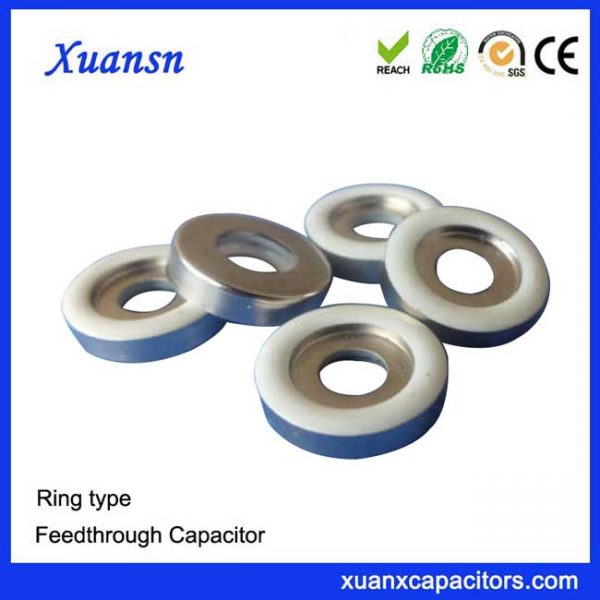 Ring type Feedthrough capacitor 6800pf2KVAC sell