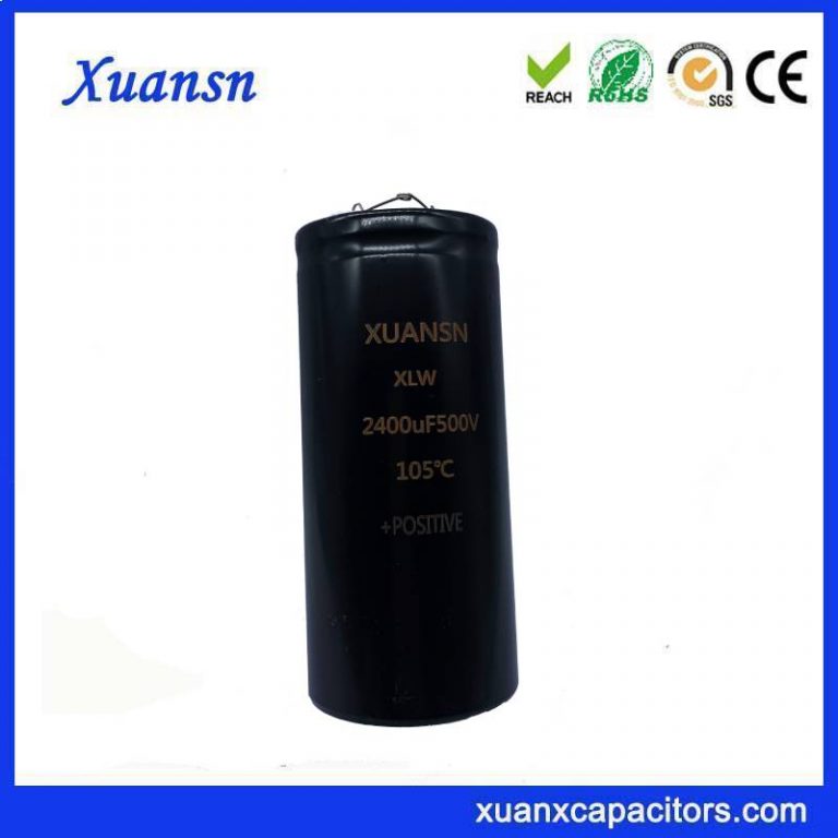 2400uf 500v electrolytic capacitor 105℃ high voltage capacitors ...