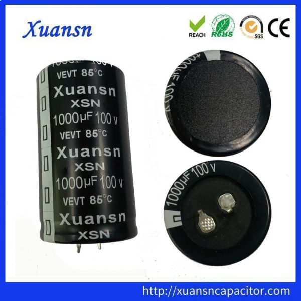 1000UF 100V capacitor 22X30MM Standard Snap In Capacitors - Xuansn ...