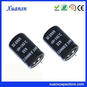 15000uf 10v capacitor standard electrolytic capacitors - Xuansn Capacitor