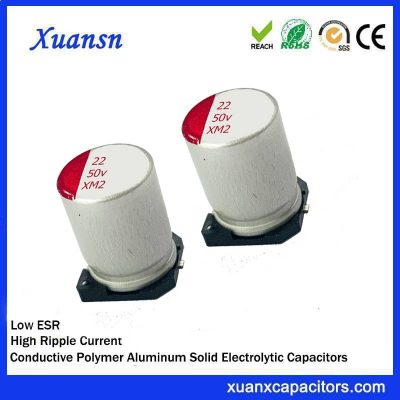Capacitor 22uf 50v SMD type low ESR supplier - Xuansn Capacitor