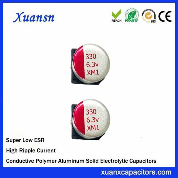 Capacitor 330uf 6.3v SMD type manufacturer - Xuansn Capacitor