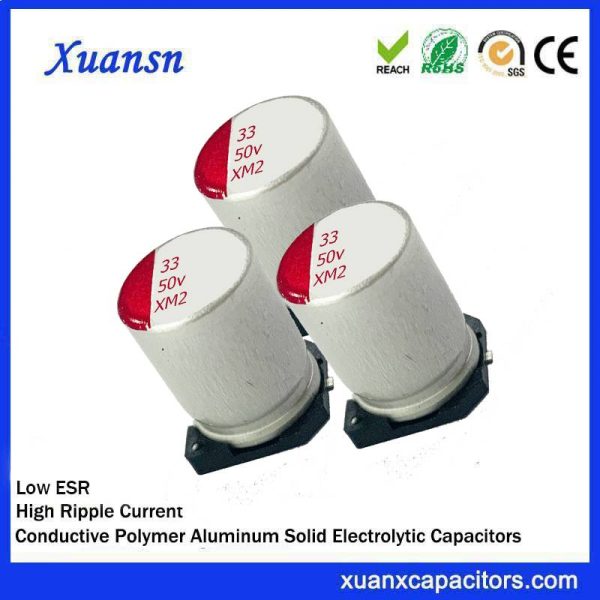 Capacitor 33uf 50v SMD type low ESR manufacturer - Xuansn Capacitor