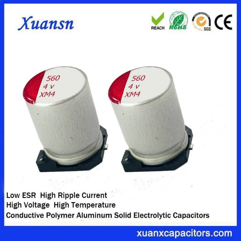 Capacitor 560UF 4V SMD low ESR manufacture XUANSN - Xuansn Capacitor
