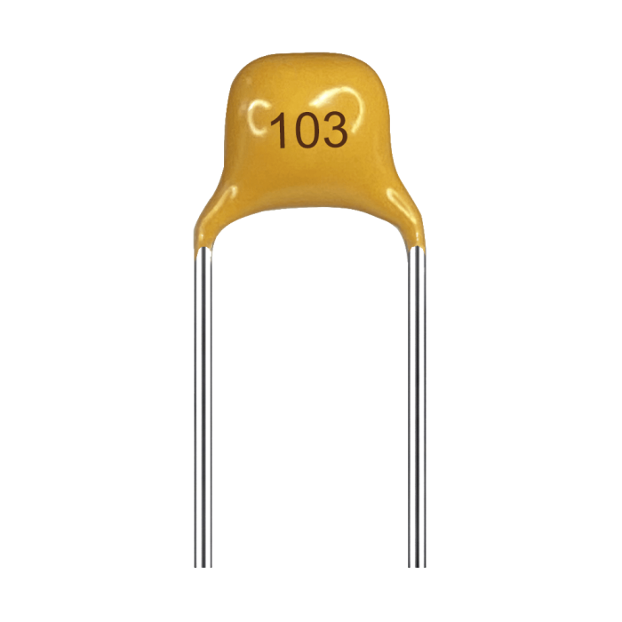 103 Monolithic Capacitor 50V 0.01UF Radial Ceramic bulk - Xuansn Capacitor