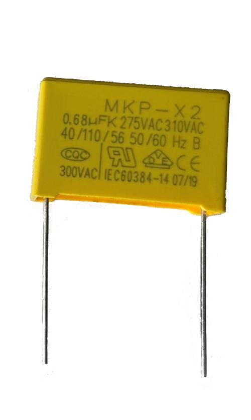 220nF Capacitor X2 safety 275VAC 0.22uf Polypropylene film - Xuansn ...