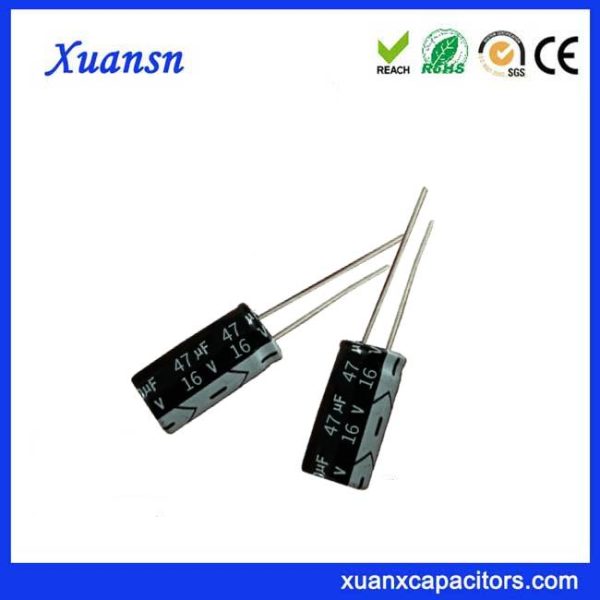 47UF 16V Capacitor Electrolytic Use For Charger Adapter - Xuansn Capacitor