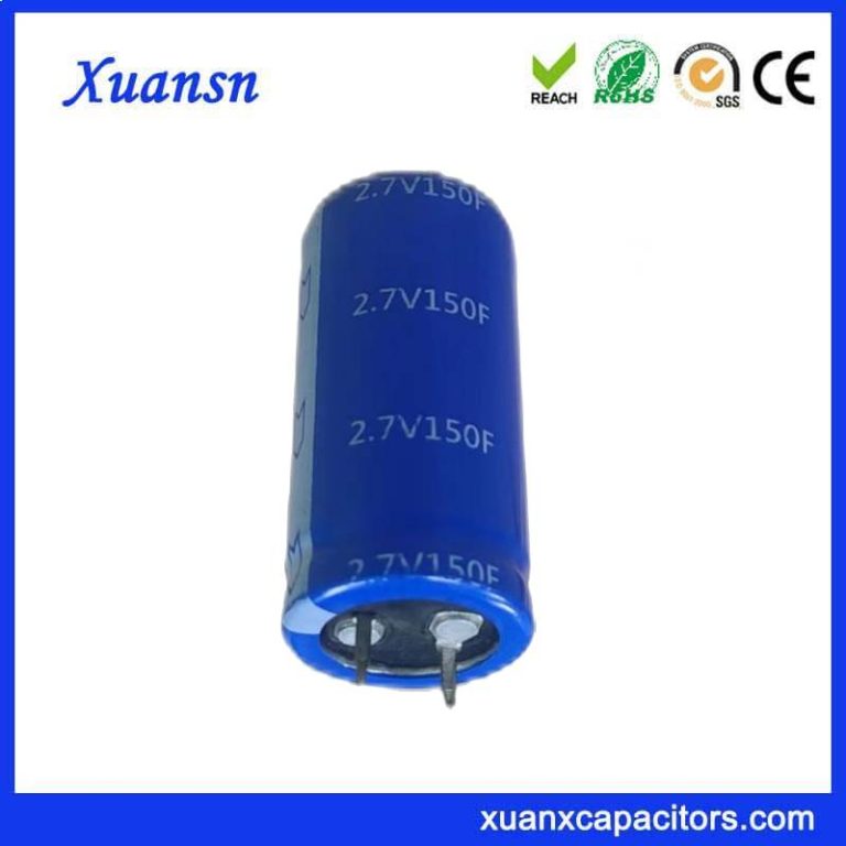 2.7V 150F SuperCapacitor Long Life Use For Energy Storage - Xuansn ...